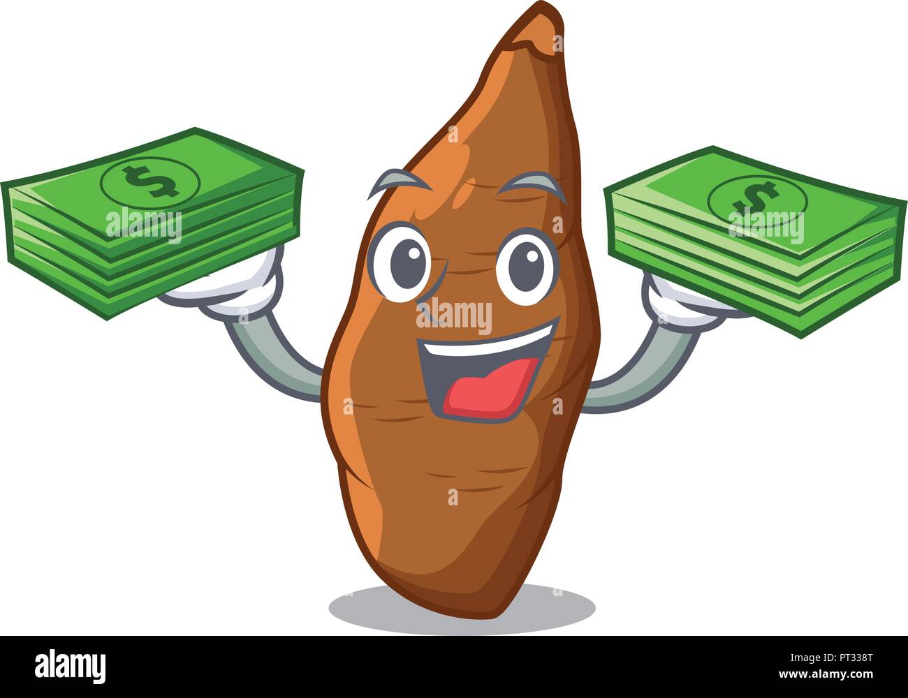 Cassava farm Stock Vector Images - Alamy