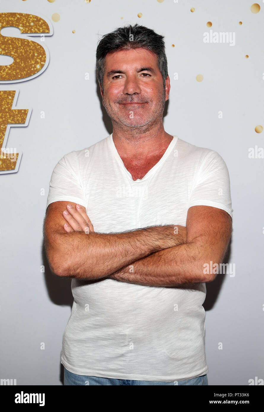 'America's Got Talent' Season 13 Live Show Red Carpet Featuring: Simon ...