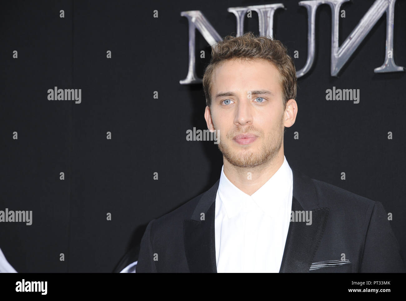 Los Angeles premiere of 'The Nun' - Arrivals Featuring: Jonas Bloquet ...