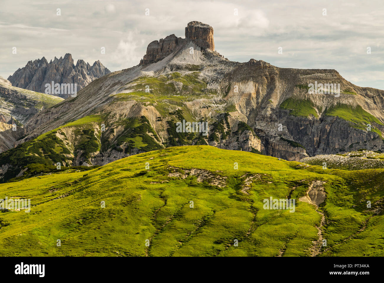 Europe, Italy, Alps, Dolomites, Mountains, Belluno, Sexten Dolomites ...