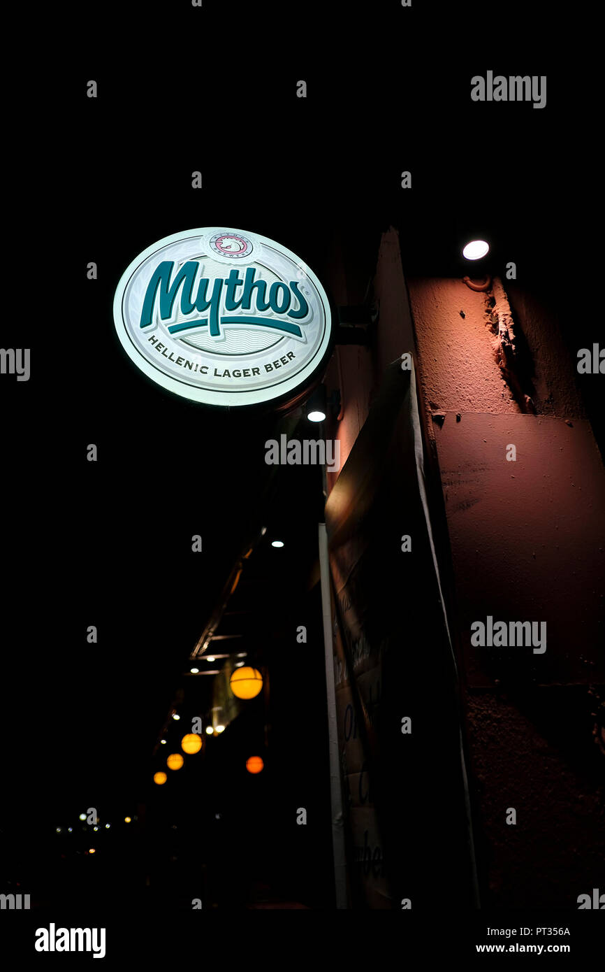 Mythos beer hi-res stock photography and images - Alamy