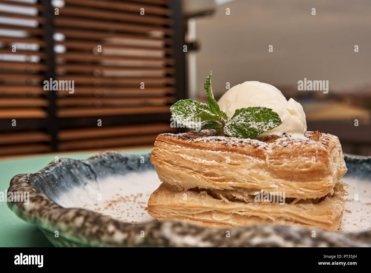 baking with ice cream Stock Photo - Alamy