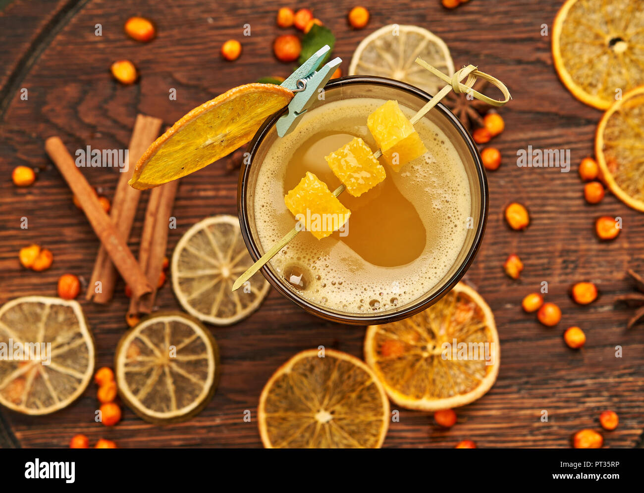 fruit punch on the table Stock Photo - Alamy