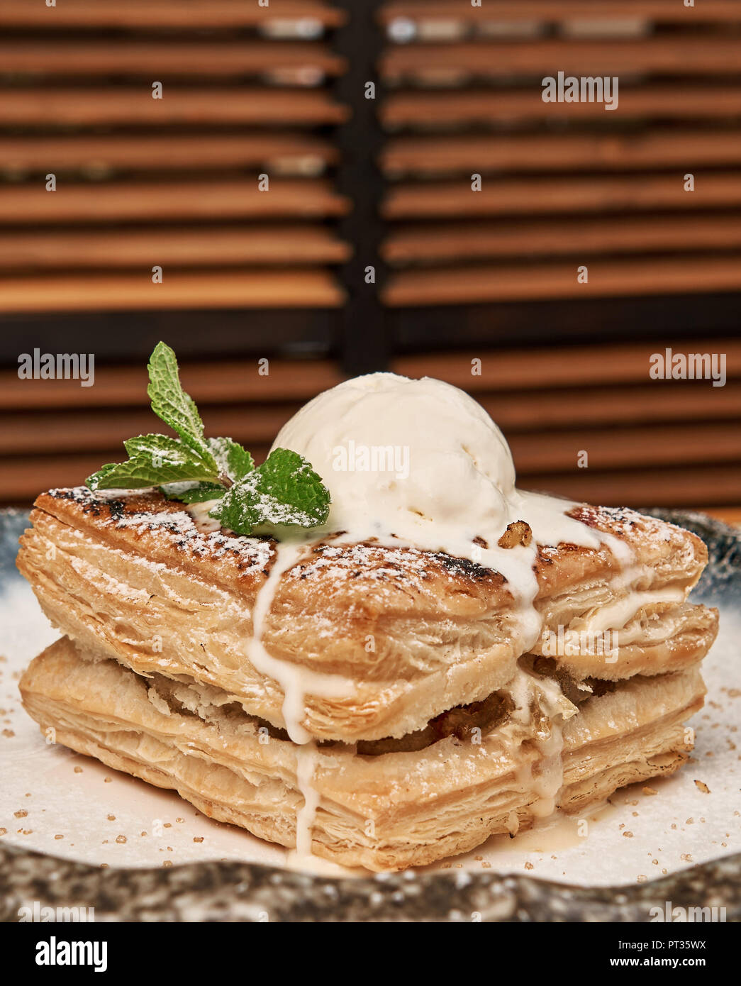 baking with ice cream Stock Photo - Alamy