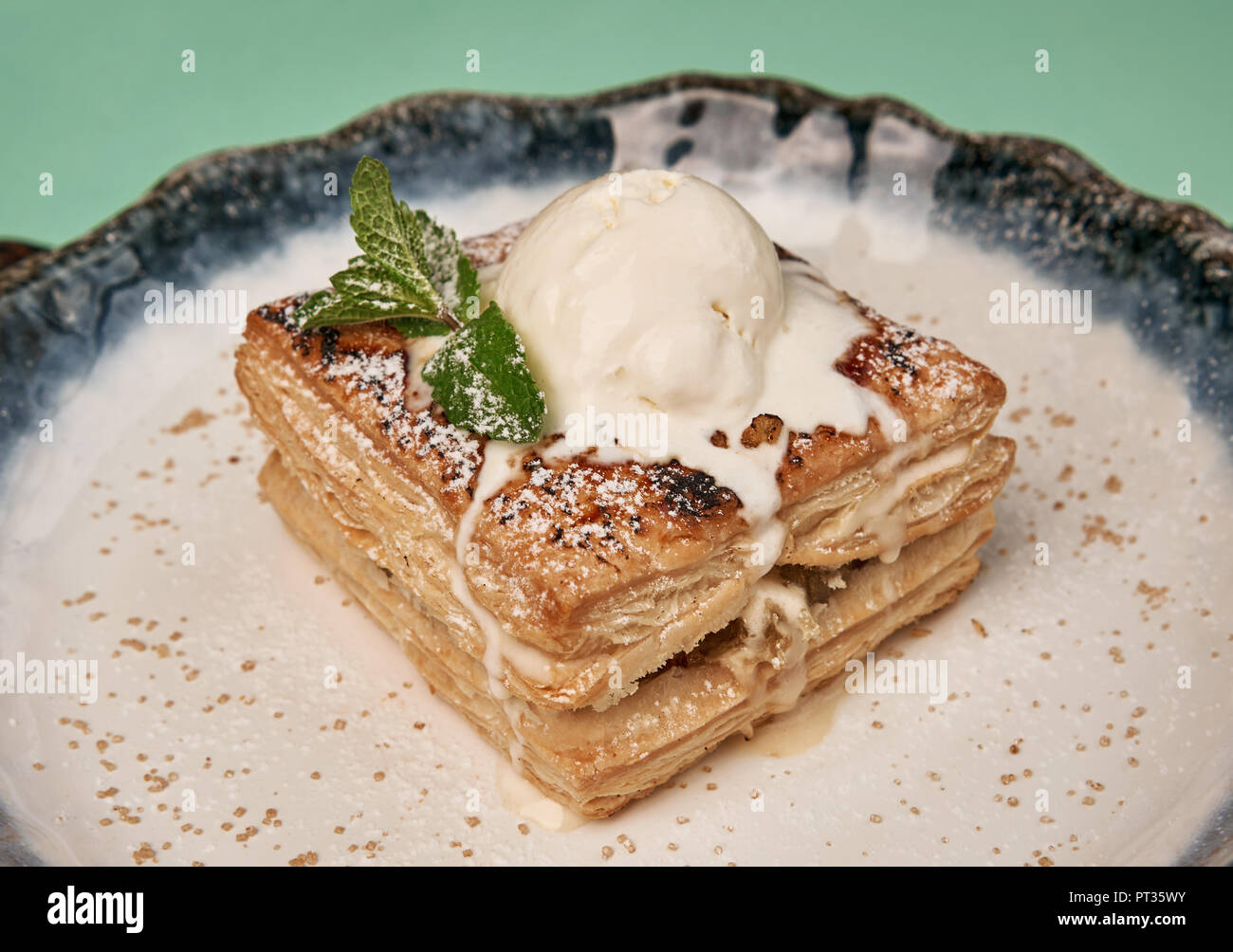 baking with ice cream Stock Photo - Alamy