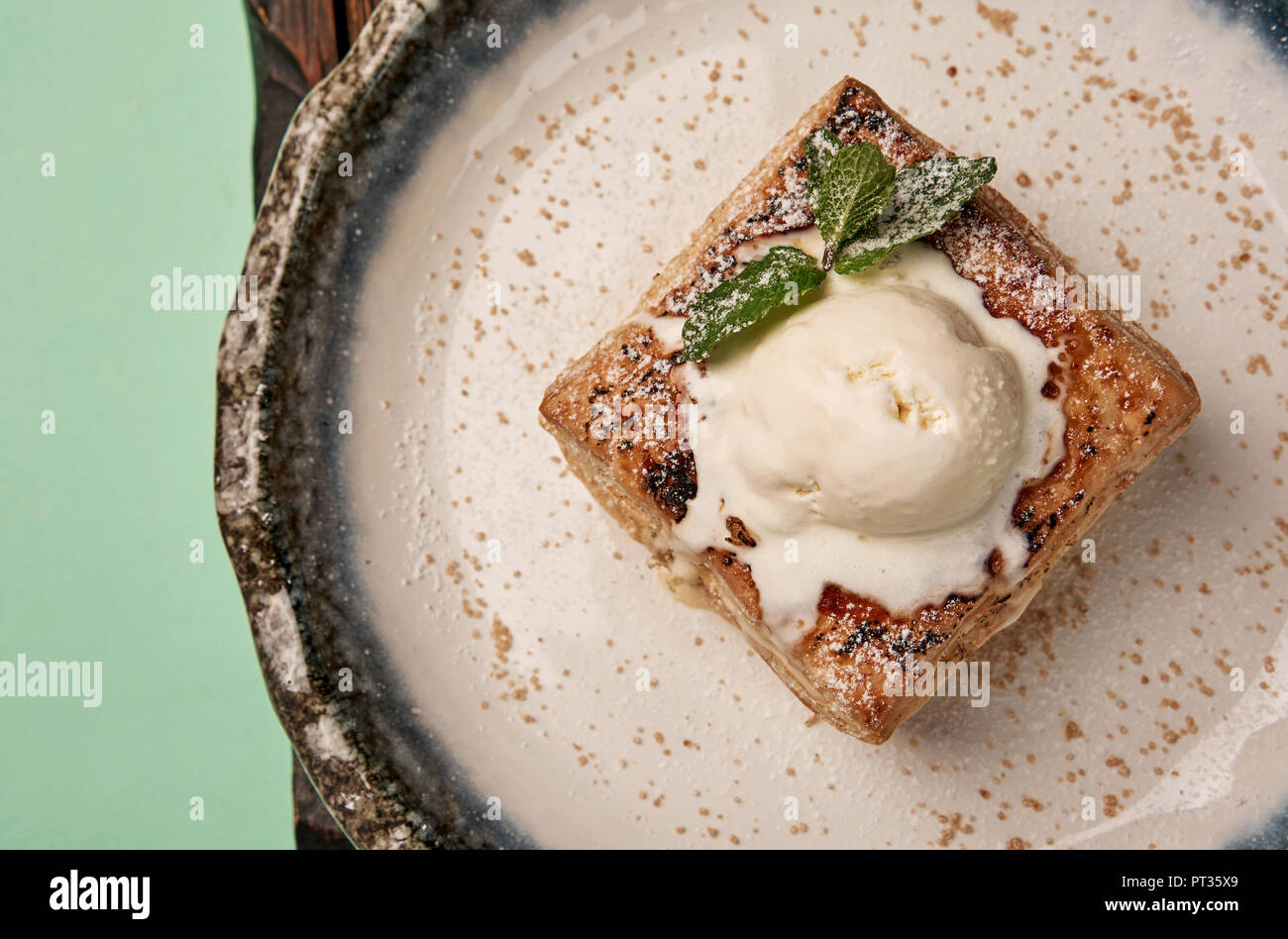 baking with ice cream Stock Photo - Alamy