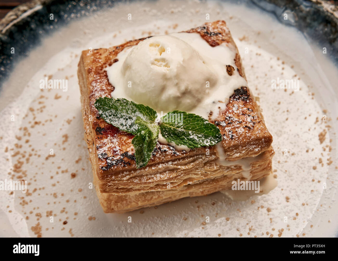 baking with ice cream Stock Photo - Alamy