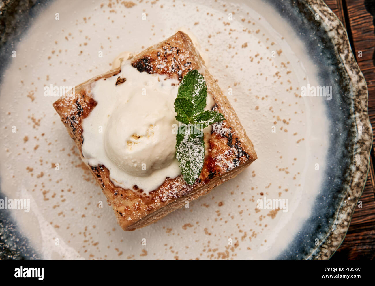 baking with ice cream Stock Photo - Alamy
