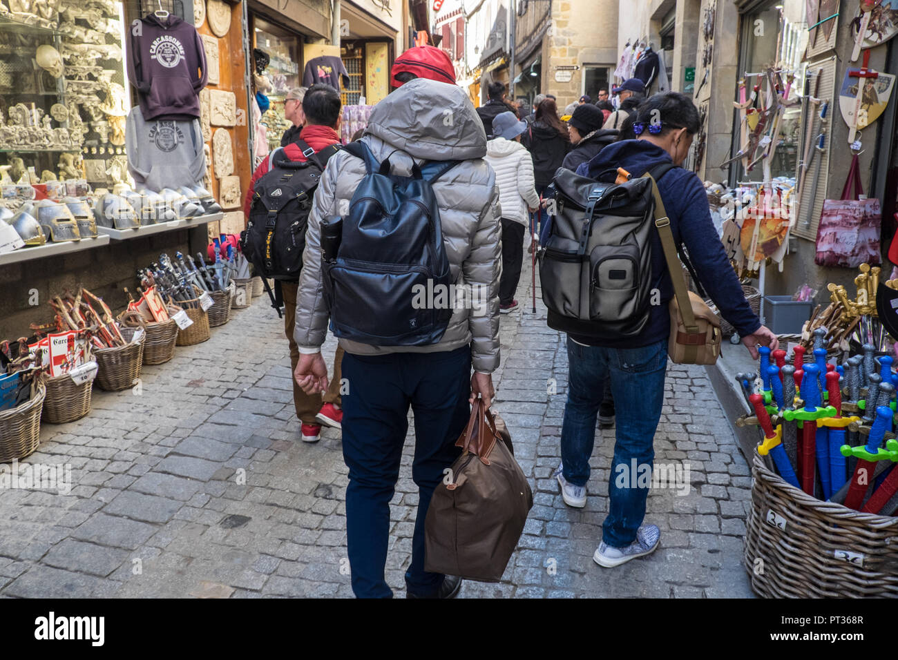 Carcassonne shops hi-res stock photography and images - Alamy