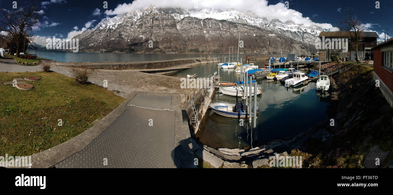 Unterterzen lake hi-res stock photography and images - Alamy