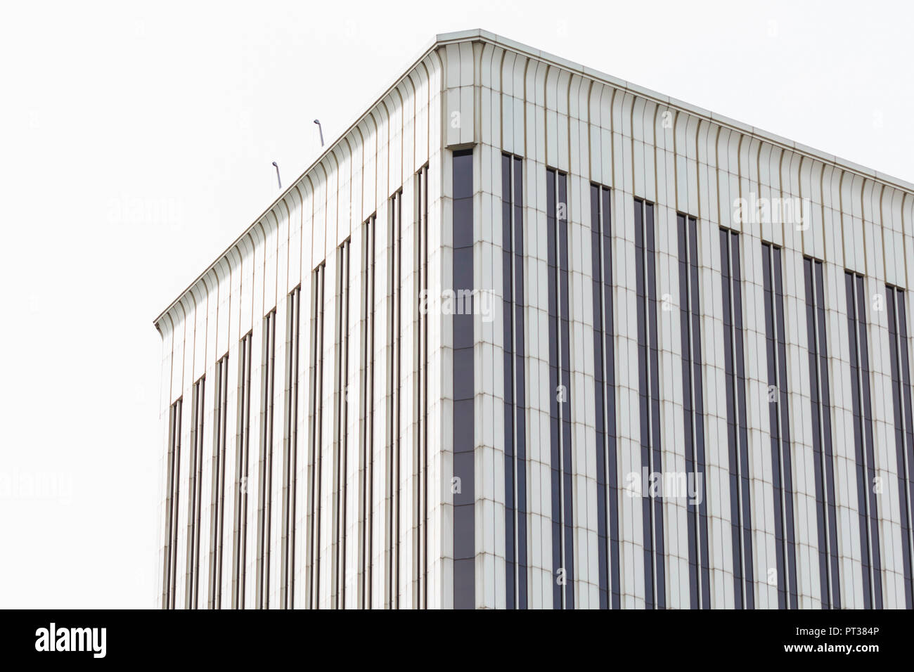 The Torre Picasso, Picasso Tower, in Madrid, Spain, Europe Stock Photo ...