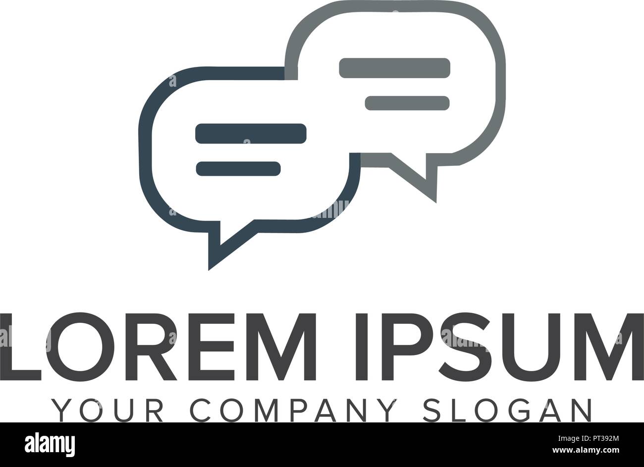 Comment vector icon design Stock Vector Images - Alamy