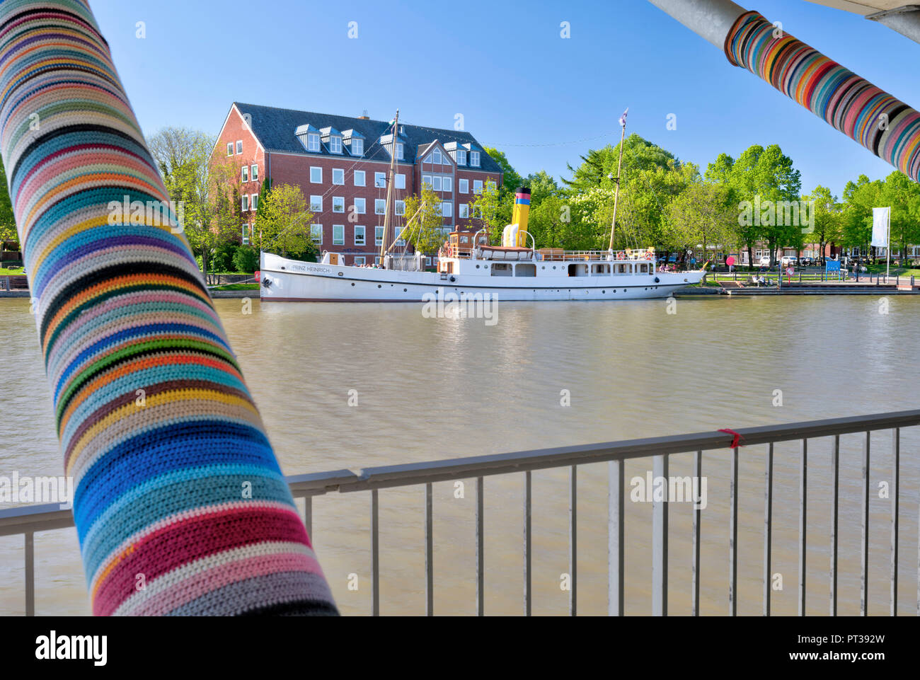 River, Leda, Traditional Ship, Prince Heinrich, Leer, East Frisia ...