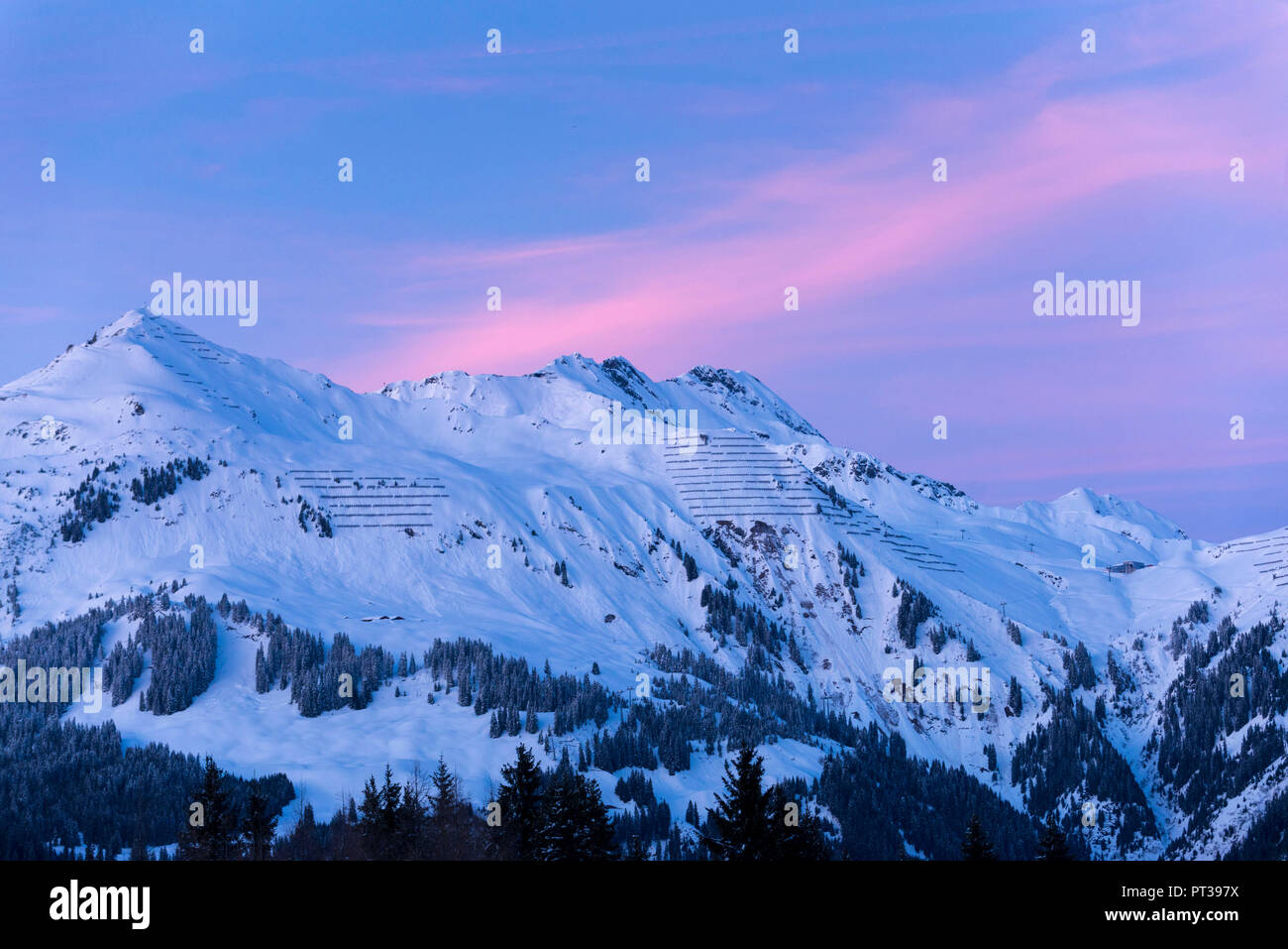 Austria, Montafon, St. Gallenkirch, Austria, Montafon, St. Gallenkirch ...