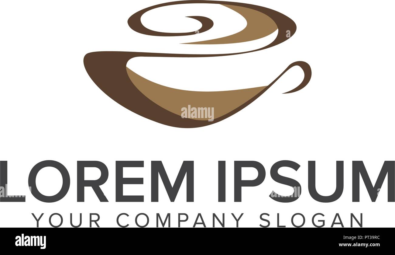 Coffee logo. Food and Drink logo design concept template Stock Vector ...