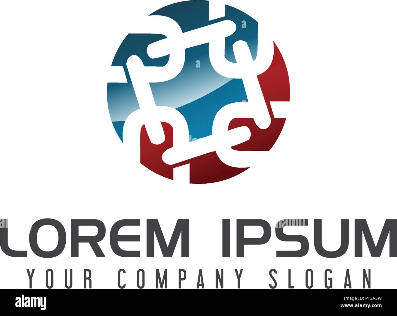 Chain Link Circle High Resolution Stock Photography and Images - Alamy