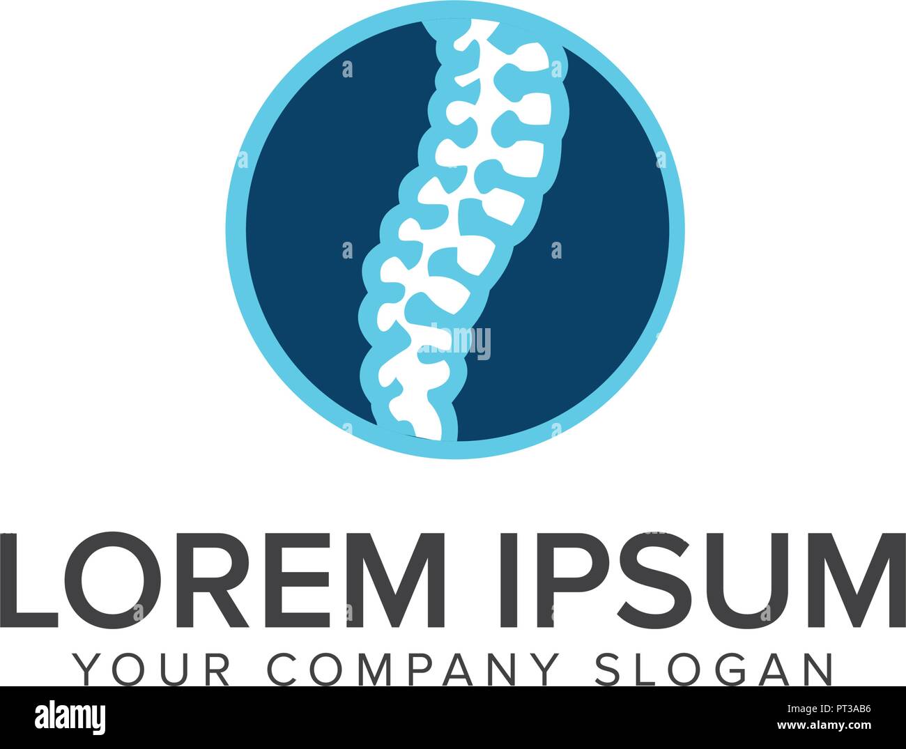 Medical bone logo design concept template Stock Vector Image & Art - Alamy