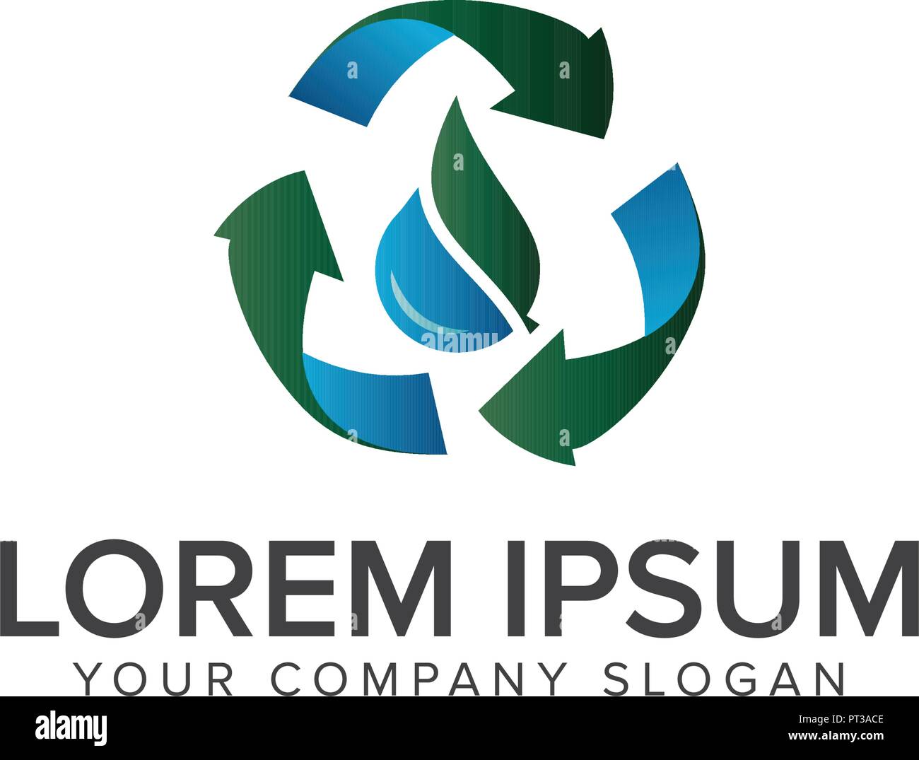 Recycle recycling environment Stock Vector Images - Alamy