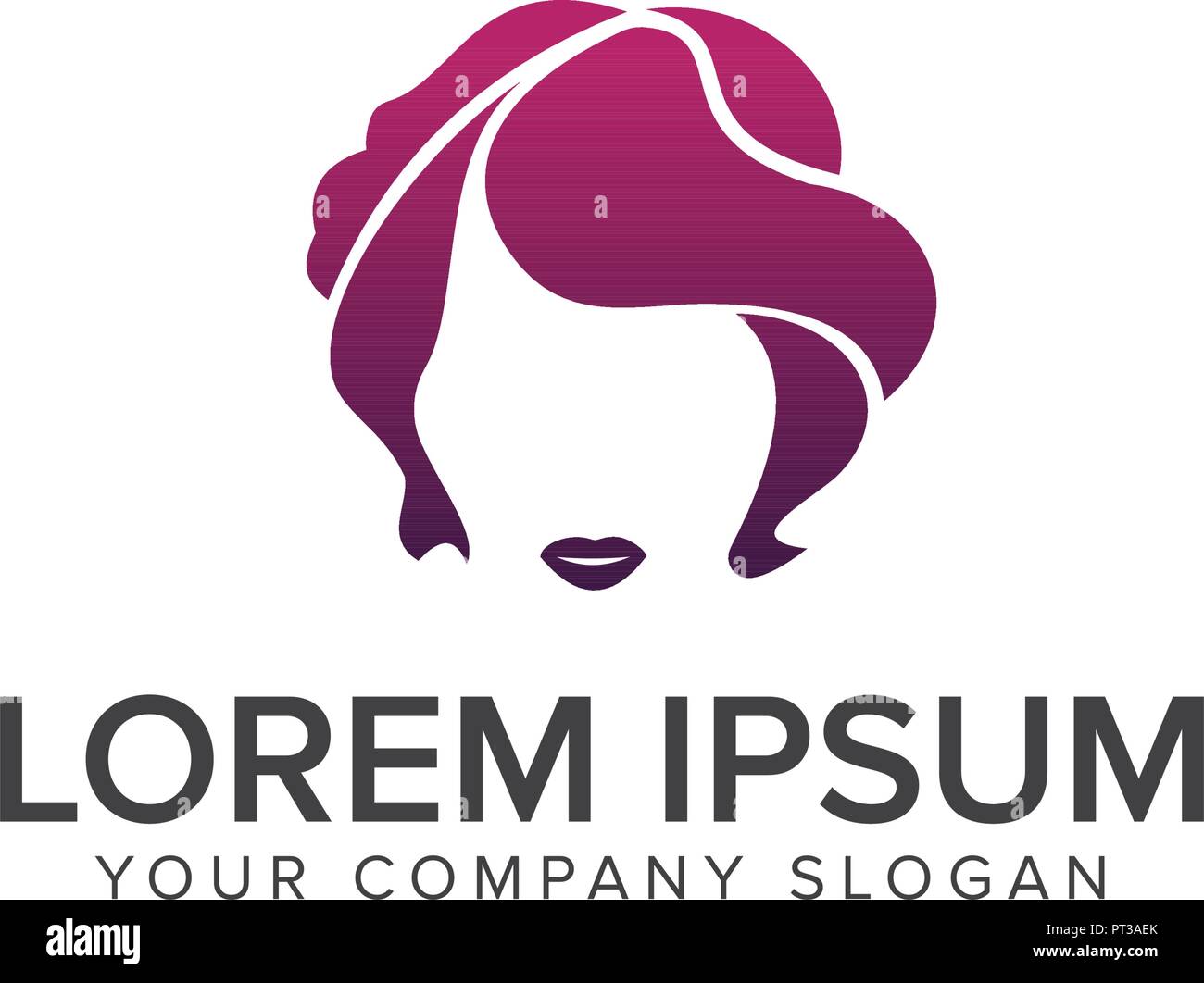 Sign beautiful female Stock Vector Images - Alamy