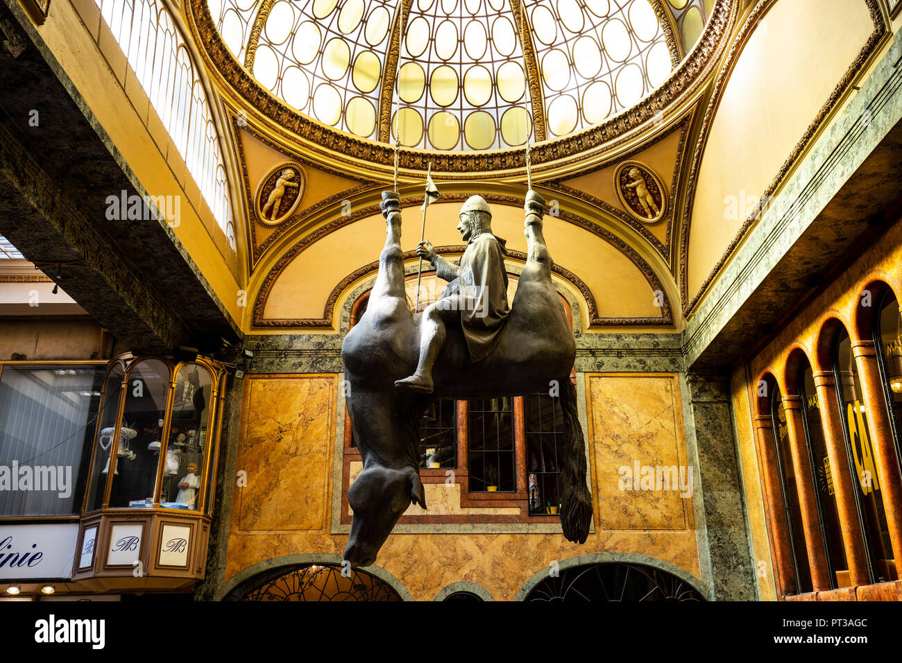 Lucerna passage prague hi-res stock photography and images - Alamy