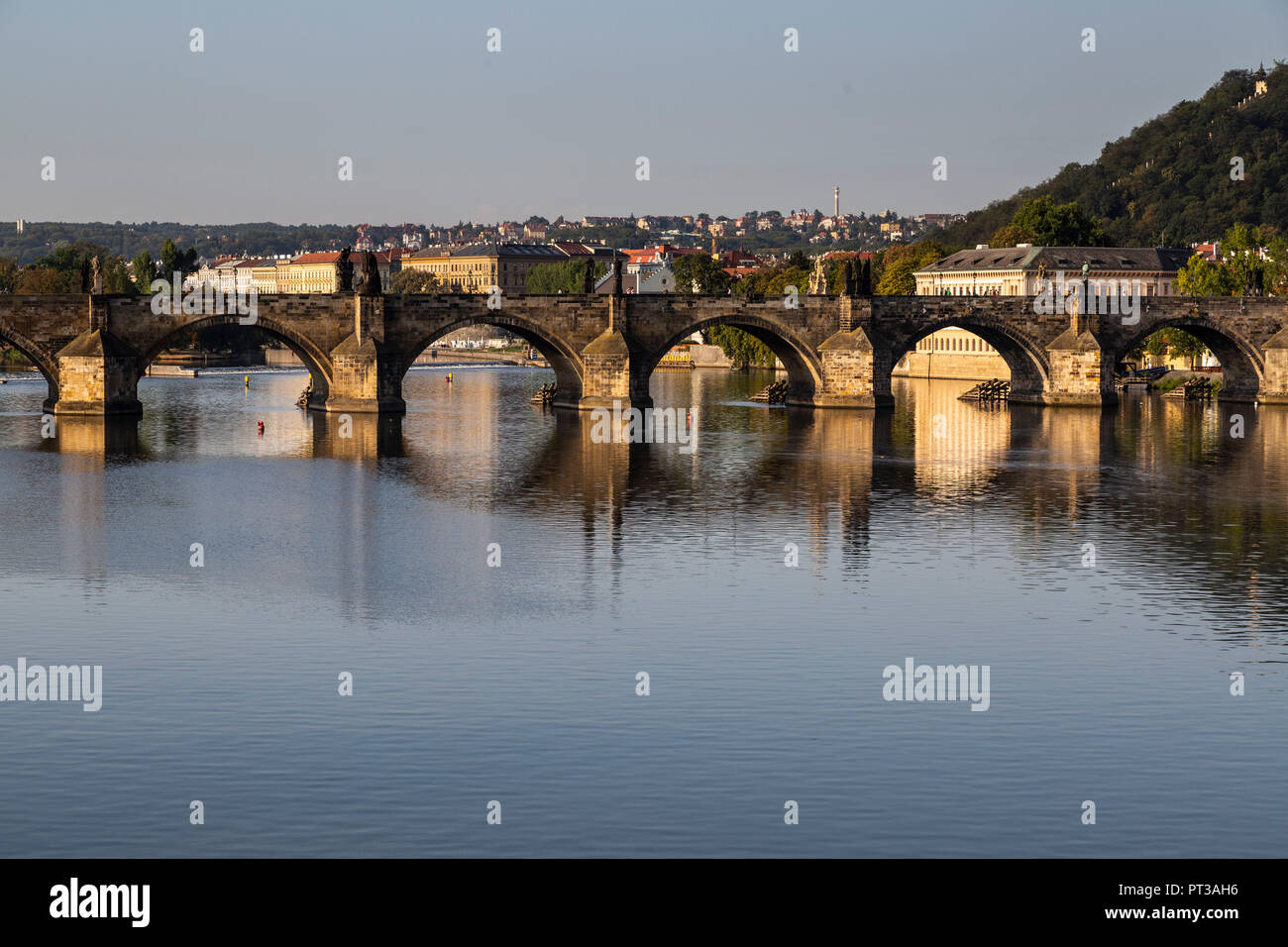 Prague centre charles bridge hi-res stock photography and images - Alamy