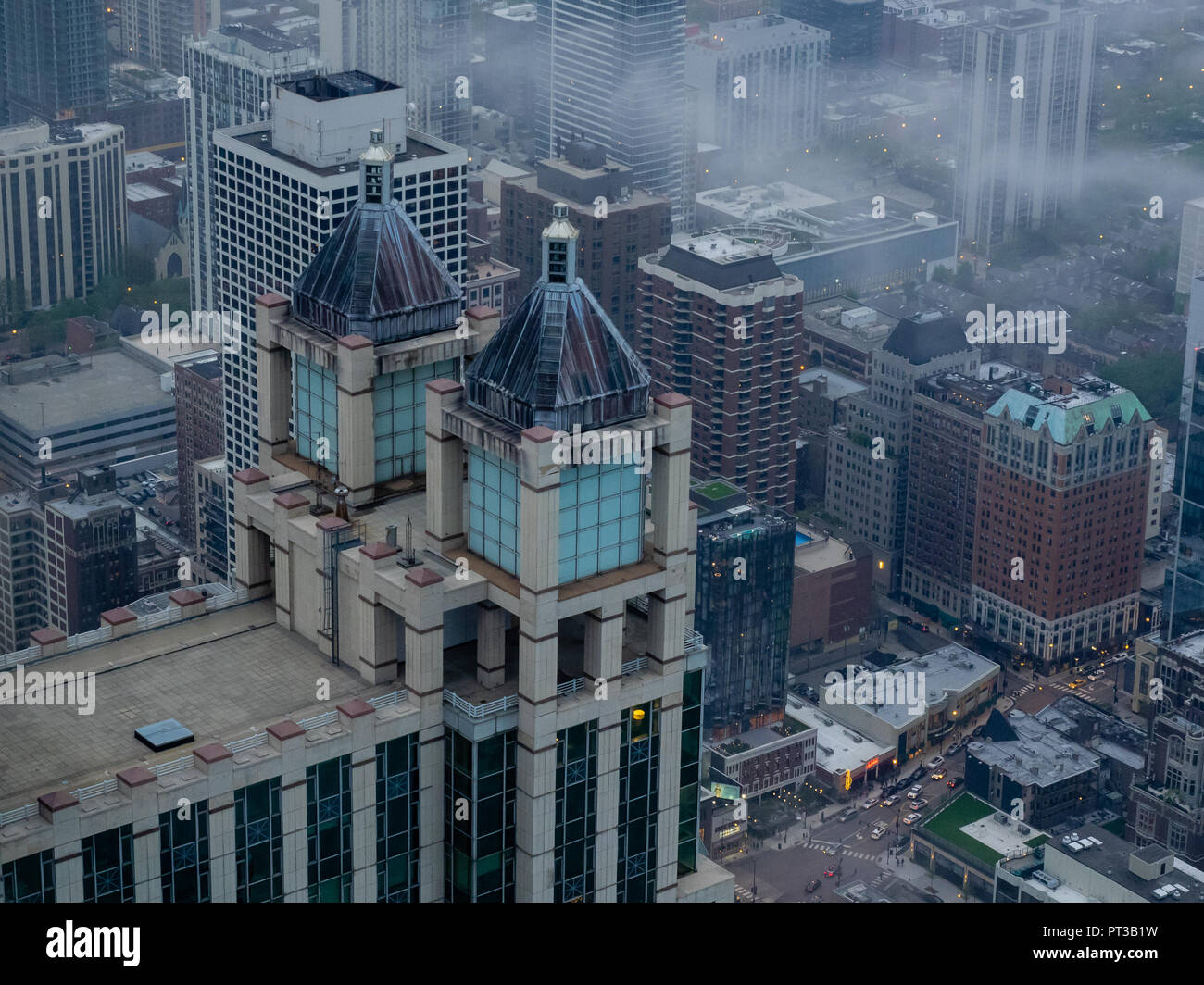 Chicago Loop Aerial High Resolution Stock Photography and Images - Alamy