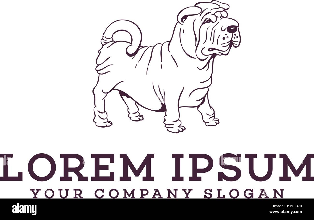 Doberman standing Stock Vector Images - Alamy