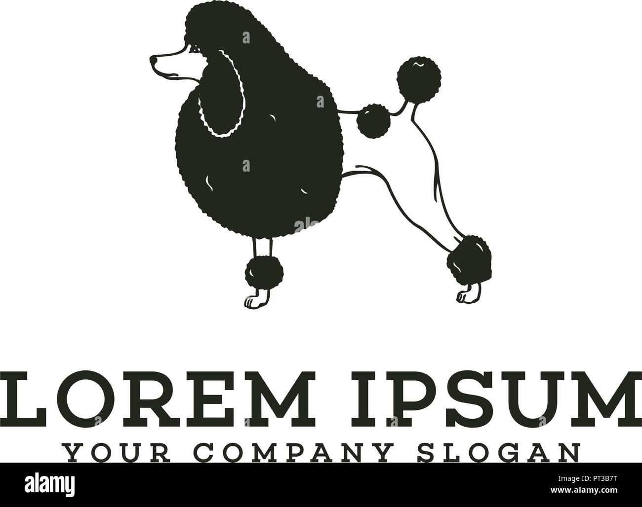 Poodle design hi-res stock photography and images - Alamy