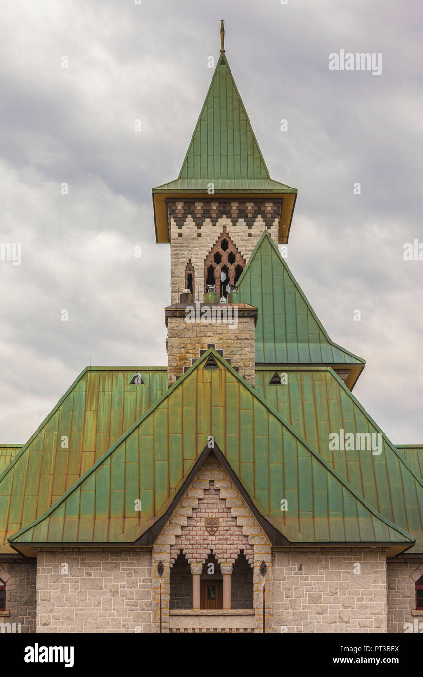 Canada, Quebec, Estrie Region, Saint-Benoit-du-Lac, Abbaye St-Benoit-du ...