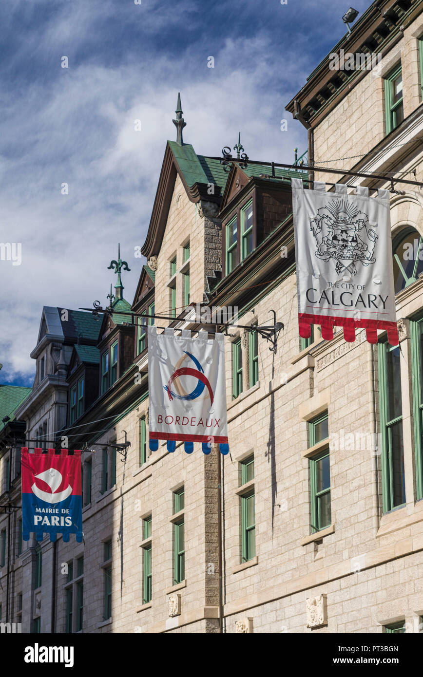Canada, Quebec, Quebec City, Hotle de Ville, town hall Stock Photo - Alamy
