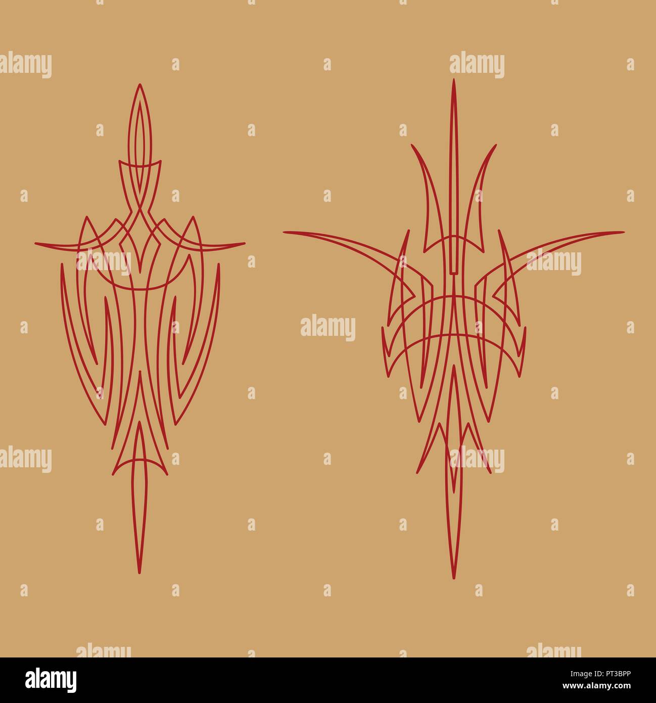 Pinstripe Graphics , Car Racing Vehicle Graphics, Vinyls & Decals Stock ...