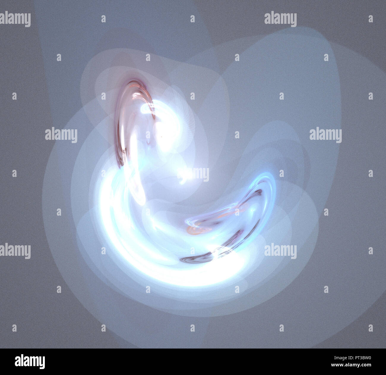 image of one Digital Fractal on Black Color Stock Photo - Alamy