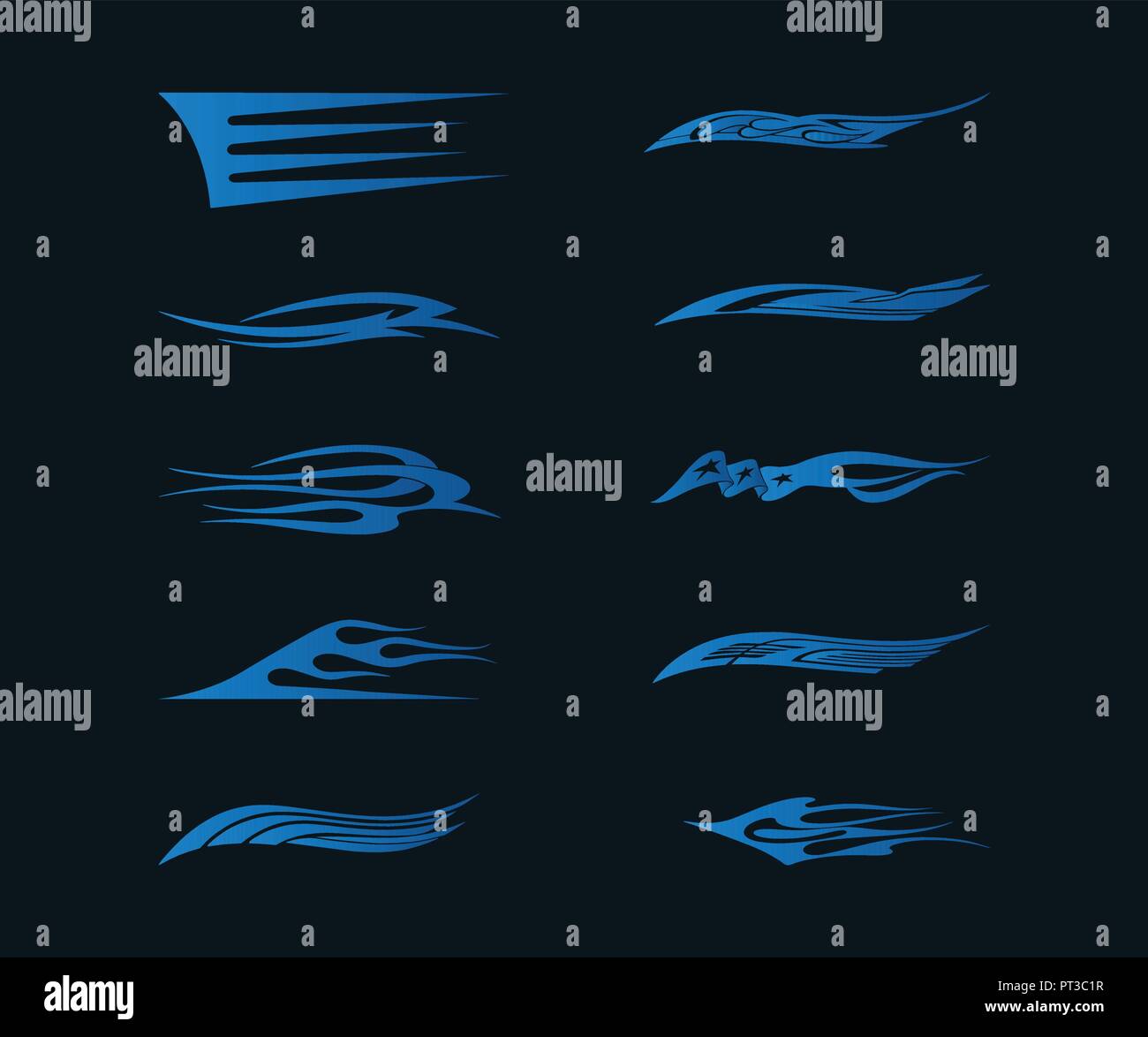 Racing decals Stock Vector Images - Alamy