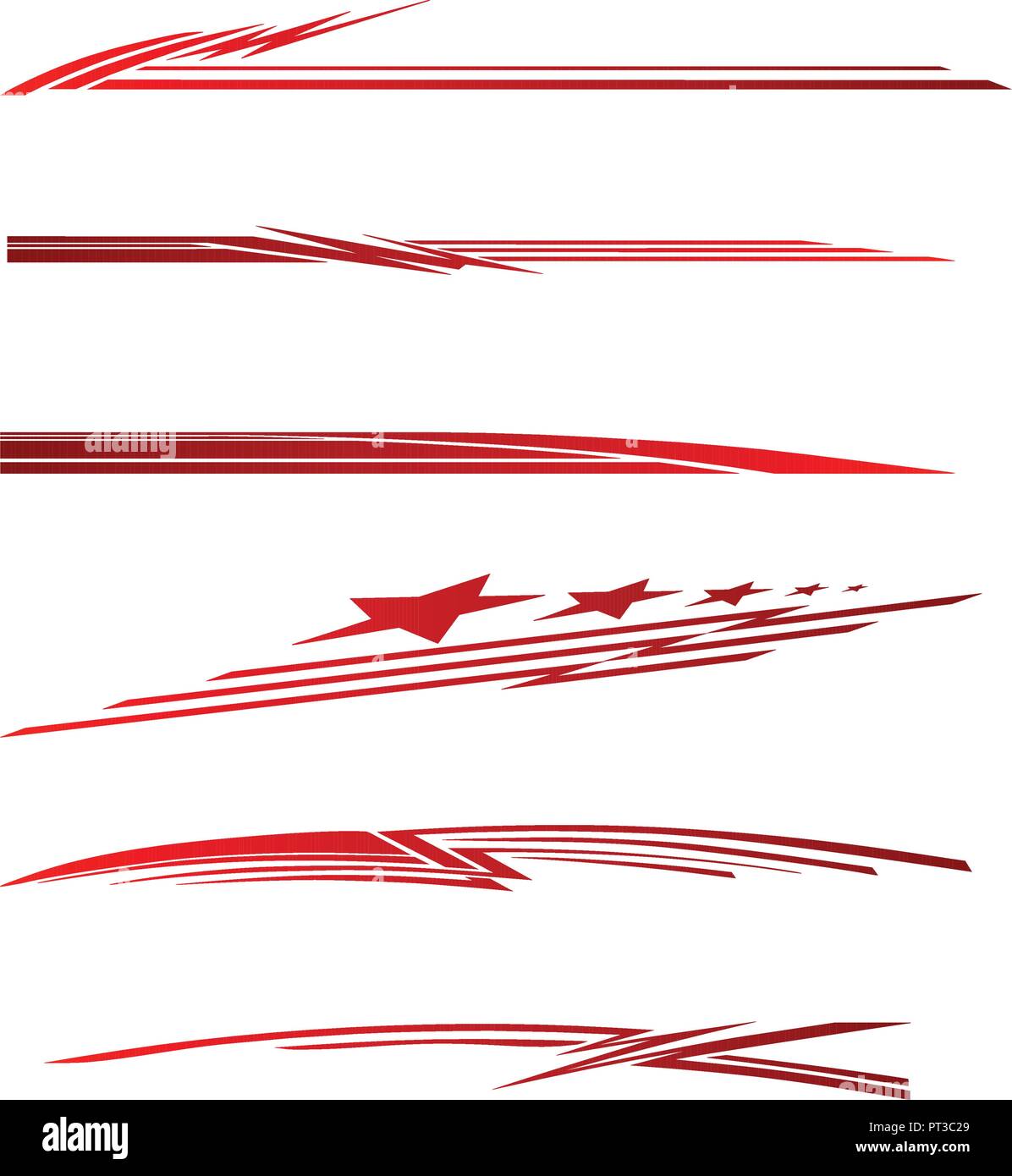 Racing Stripes Vector