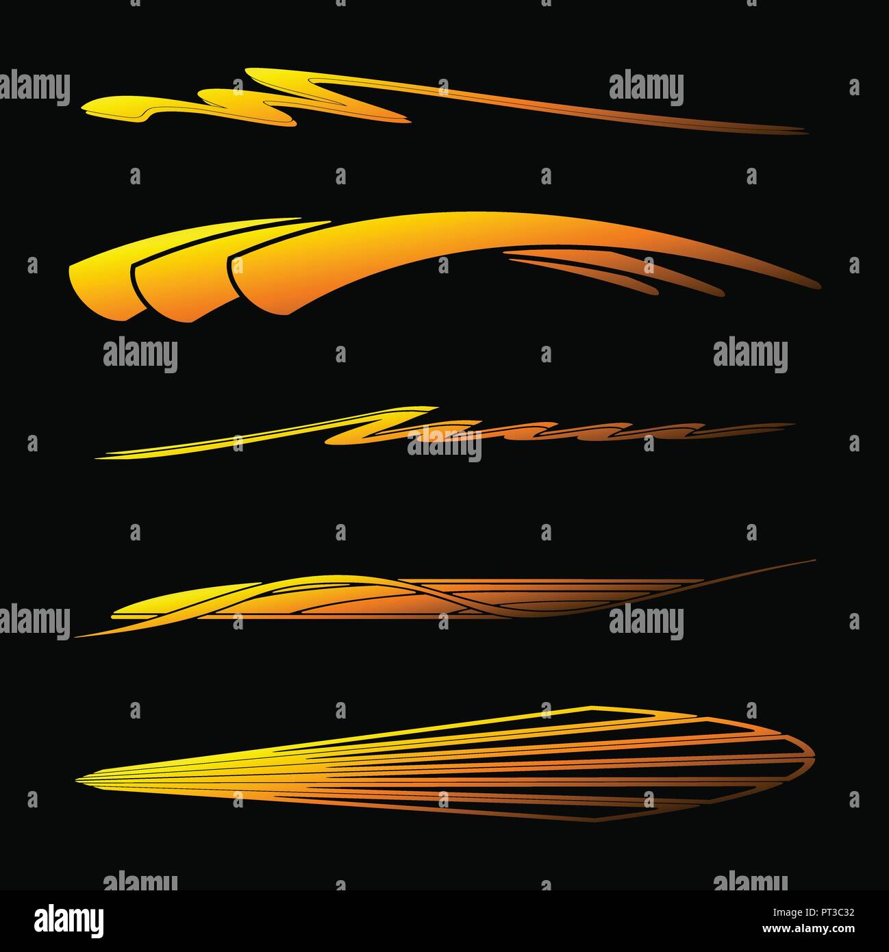 Custom vehicle decals Stock Vector Images - Alamy