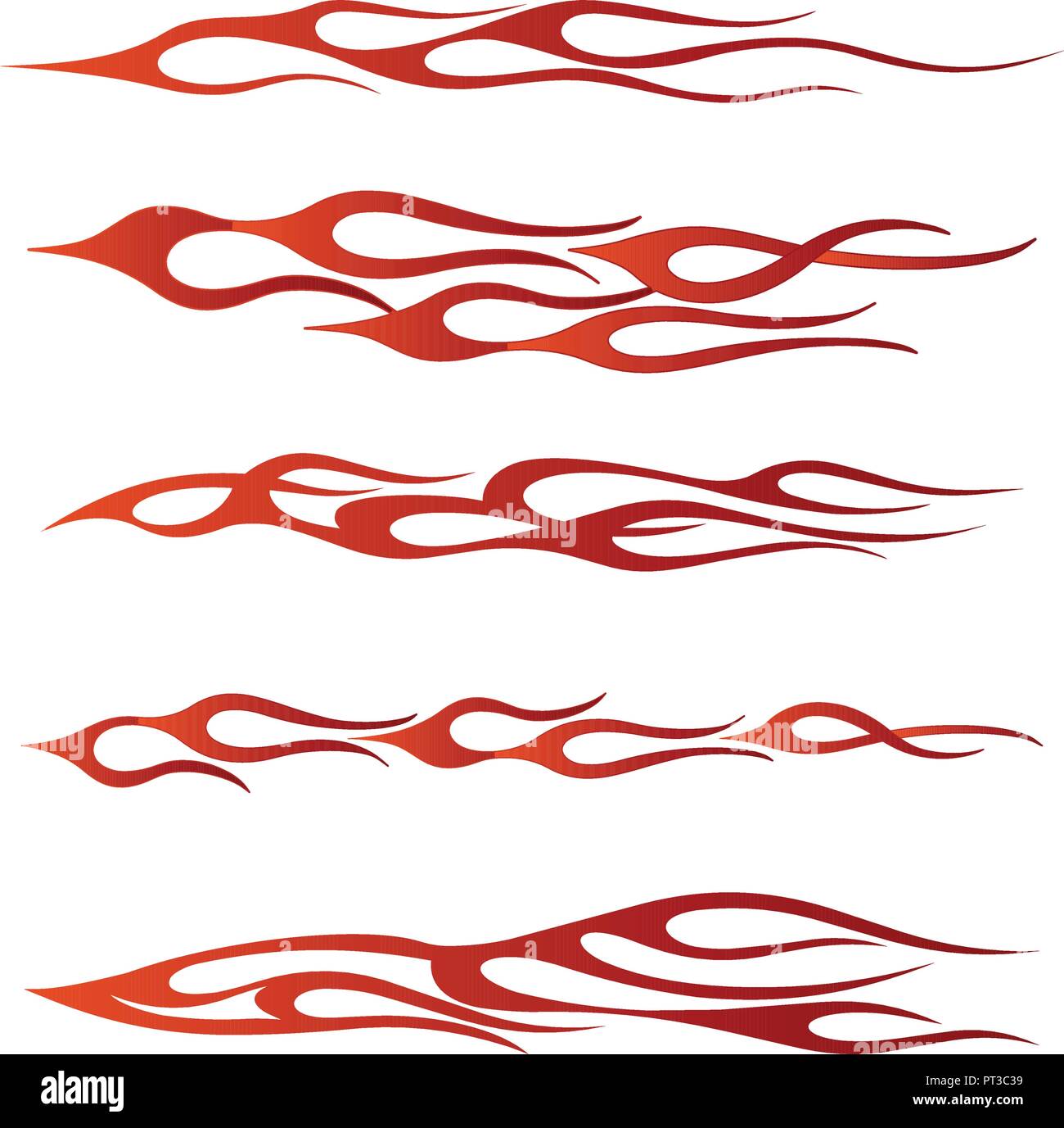 Tribal Flames Vector