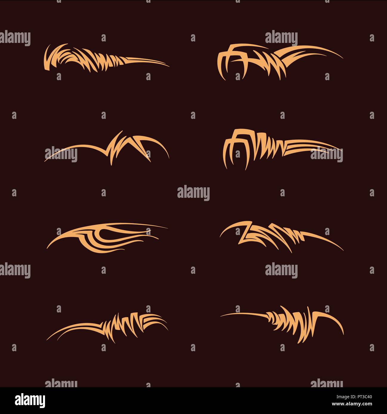 Racing decals Stock Vector Images - Alamy