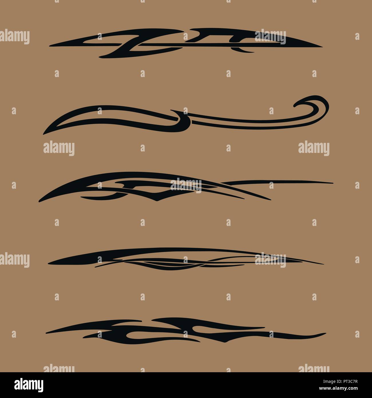 Car, Motorcycle Racing Vehicle Graphics, tribal Vinyls & Decals Stock ...