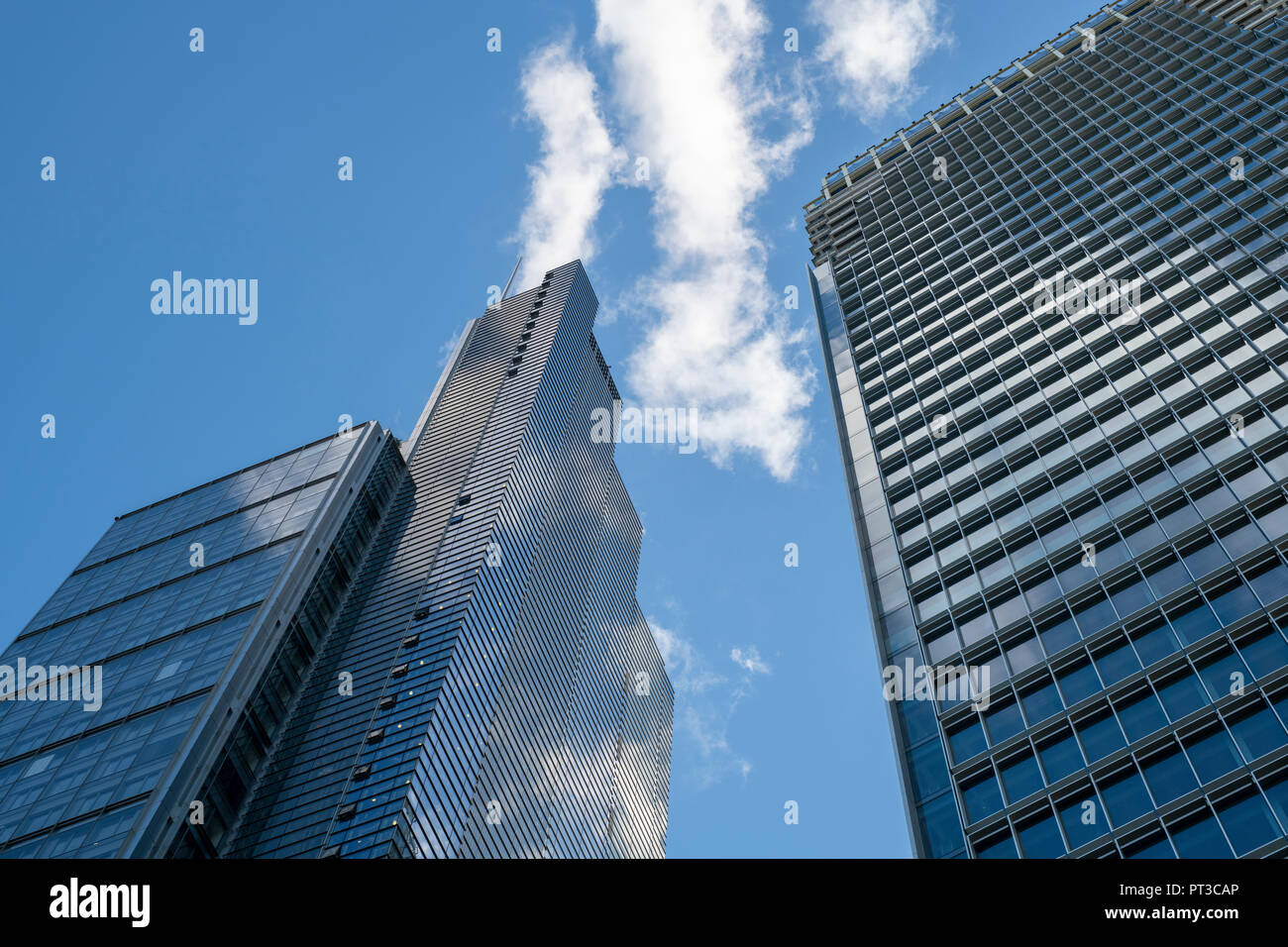 High rise skyscraper skyscrapers building buildings contemporary ...