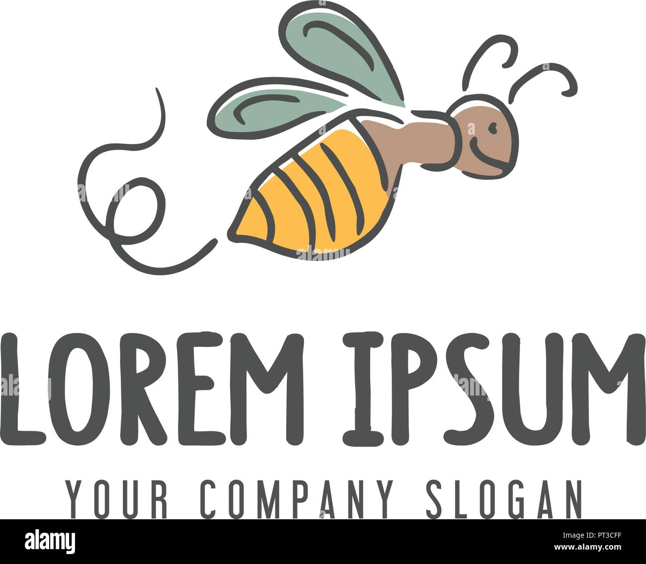 Bumblebee eating Stock Vector Images - Alamy