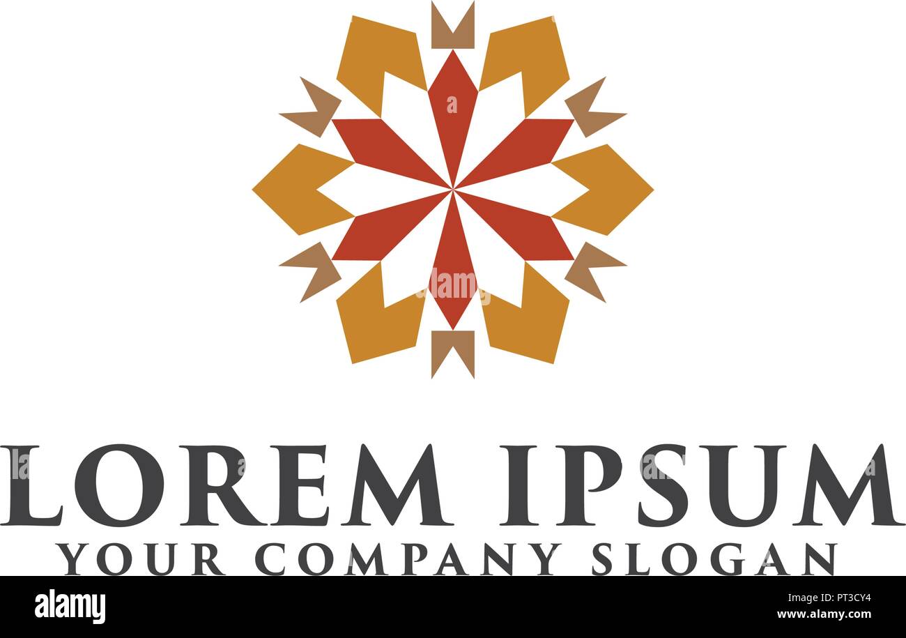 Vector logo for interior, furniture shops, decor items and home ...