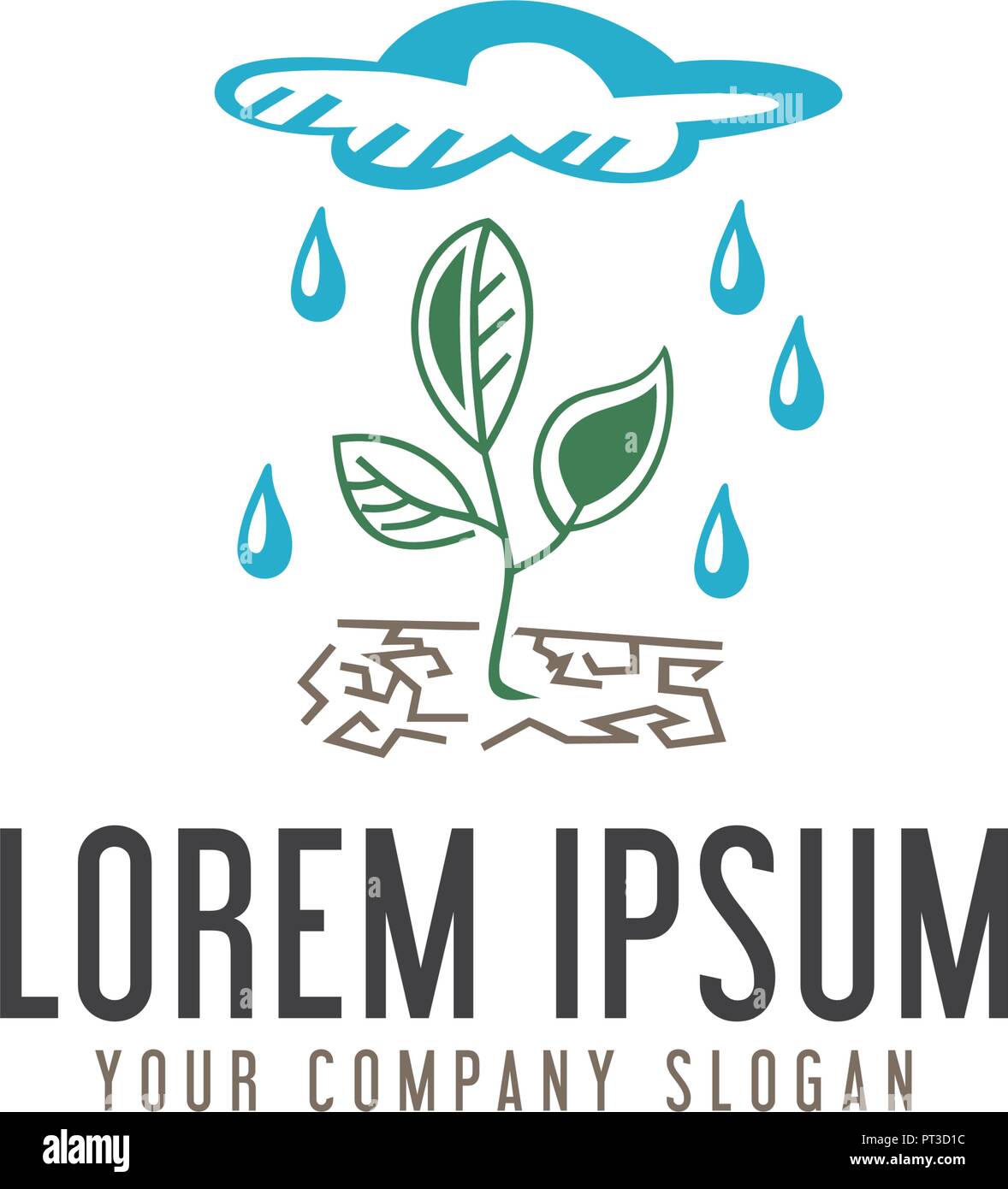 Rain forest plant icon Stock Vector Images - Alamy