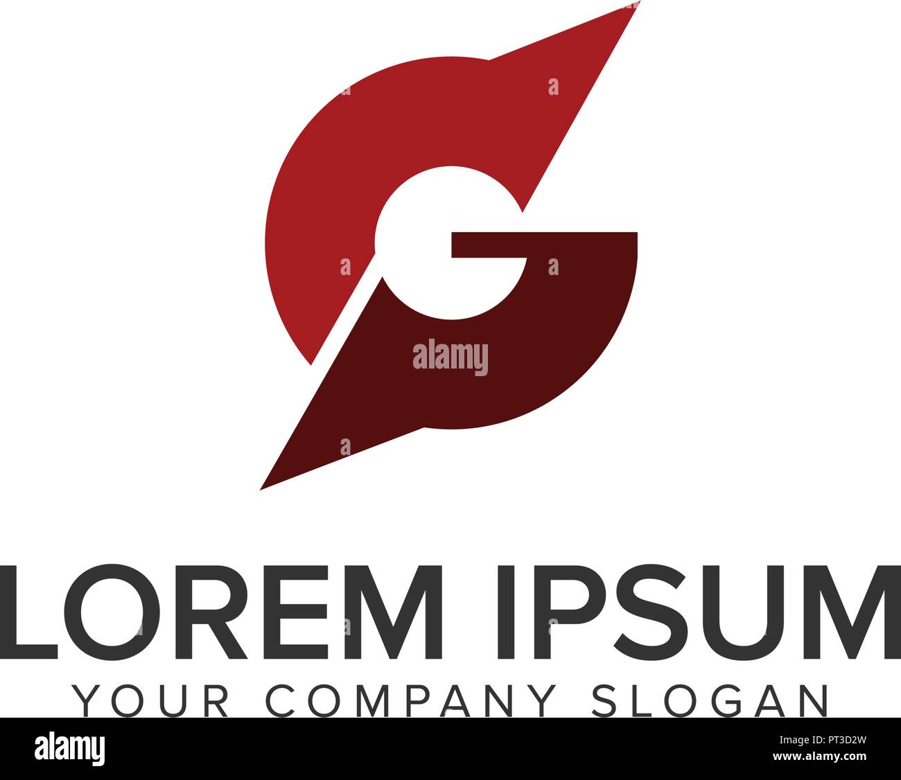 letter G logo design concept template Stock Vector Image & Art - Alamy