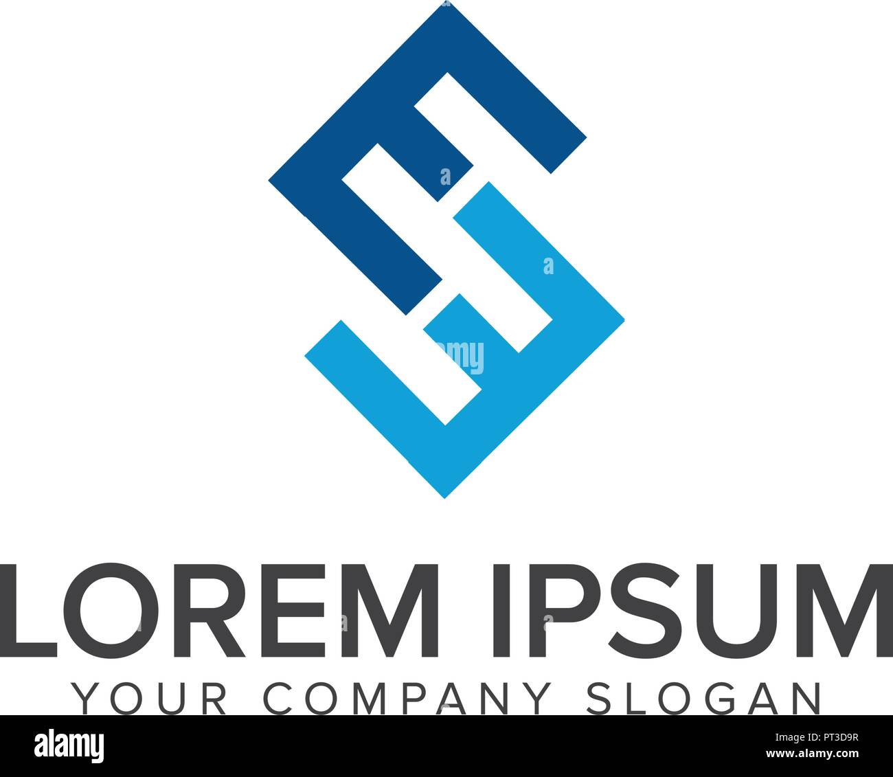 E logo Stock Vector Images - Alamy