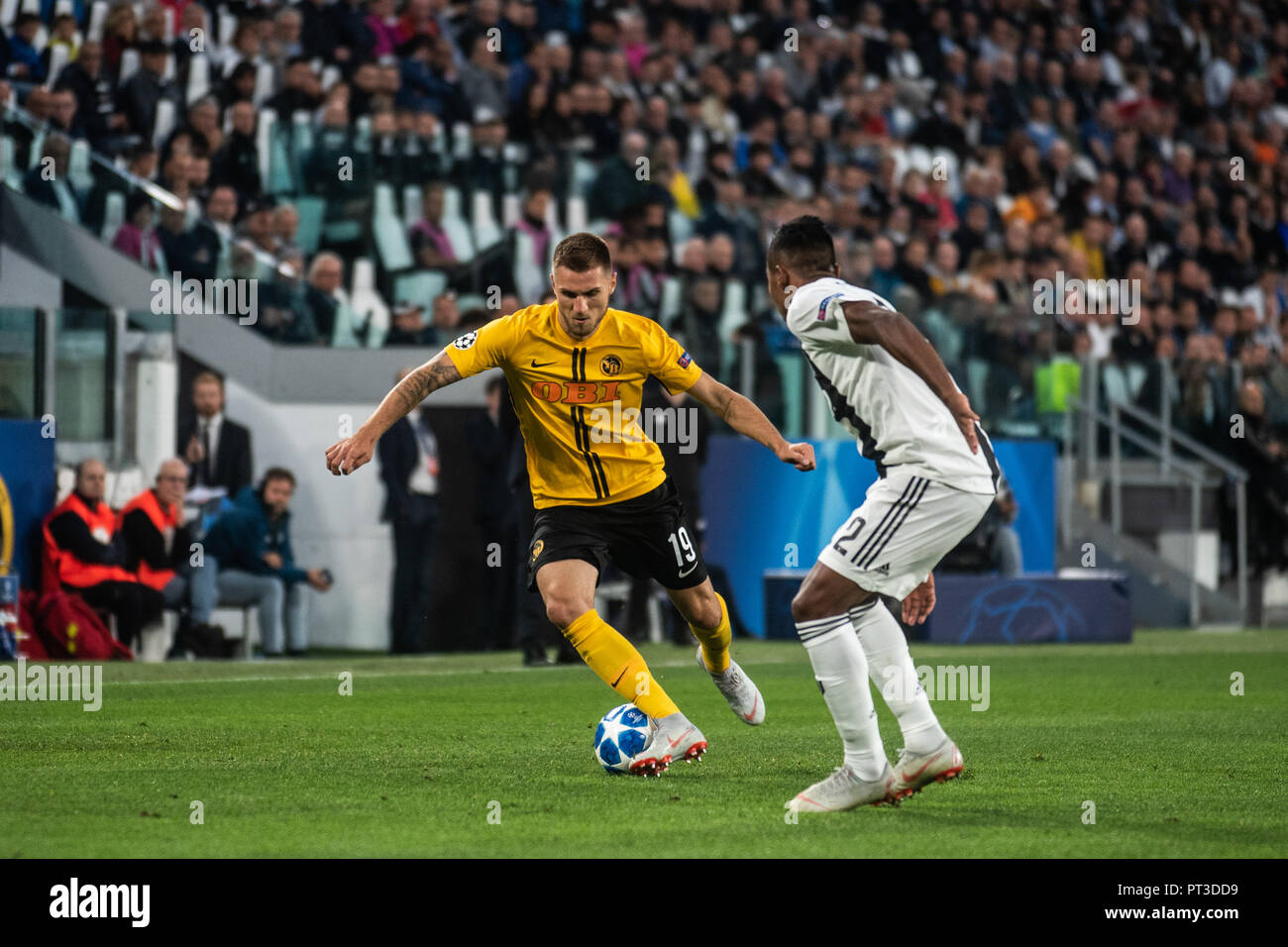 Thorsten Schick (Young Boys) during the UEFA Champions League group ...