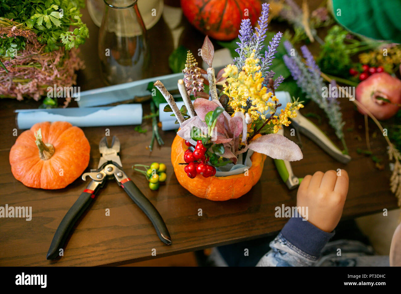 Thanksgiving concept festive floral hi-res stock photography and images ...