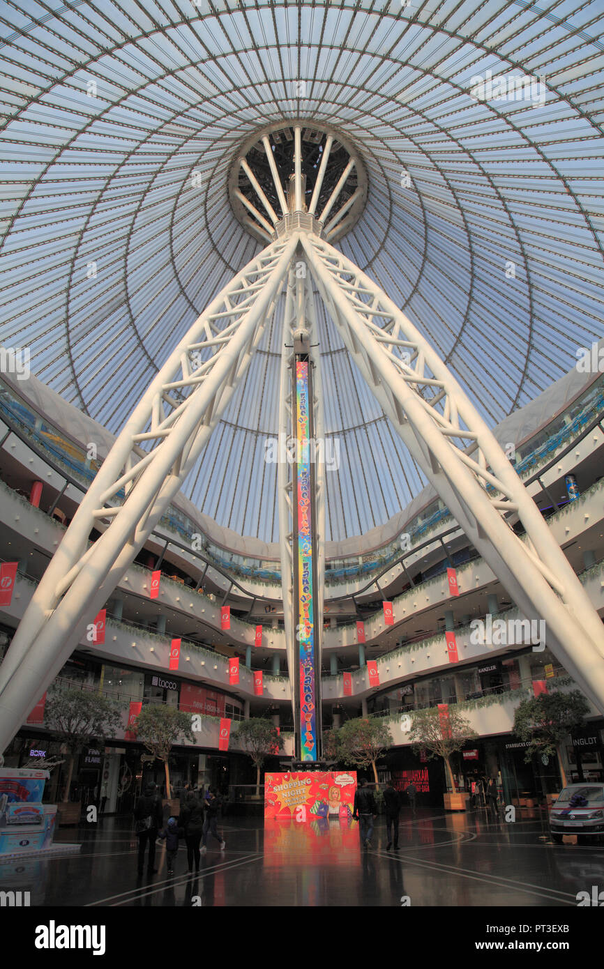 Kazakhstan, Astana, Khan Shatyr, shopping mall, Norman Foster ...