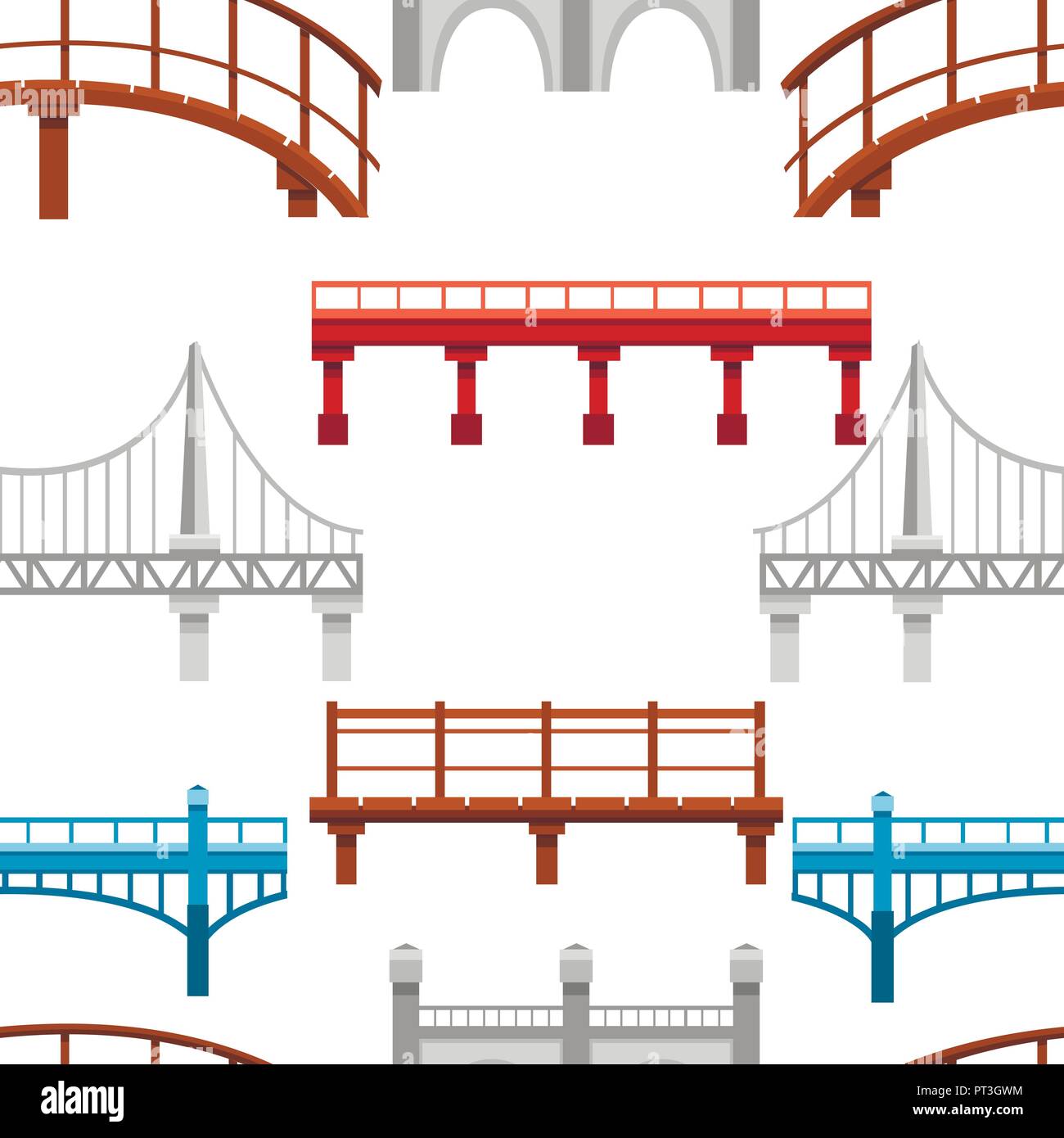 Building bridges Stock Vector Images - Alamy