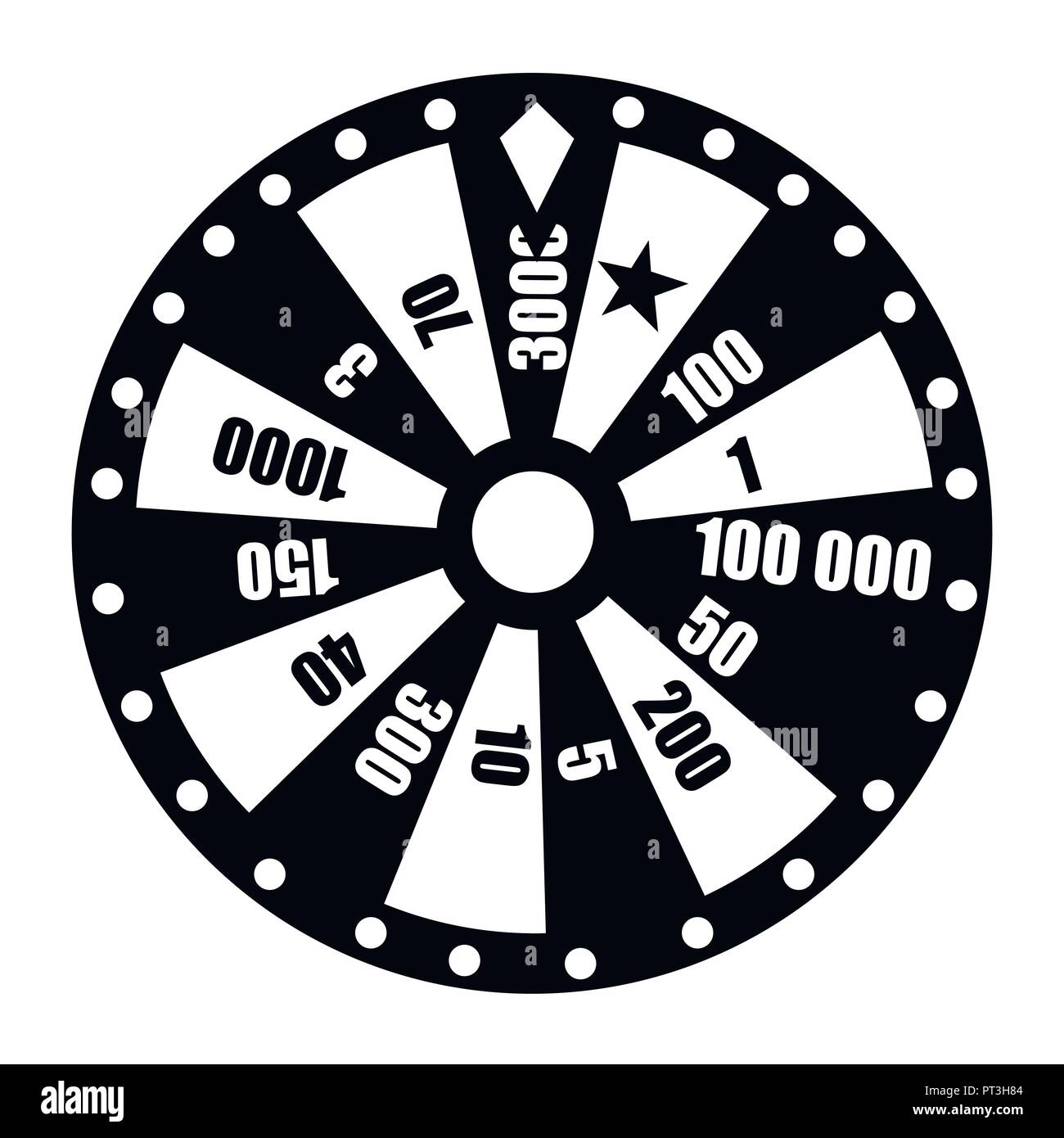 Wheel Of Fortune Logo Vector