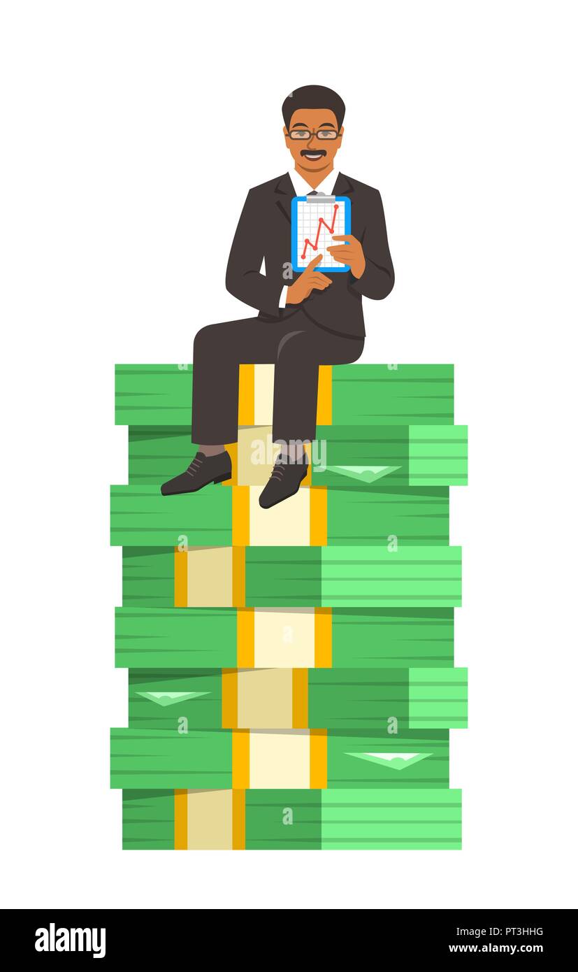 Economic growth cartoon hi-res stock photography and images - Alamy